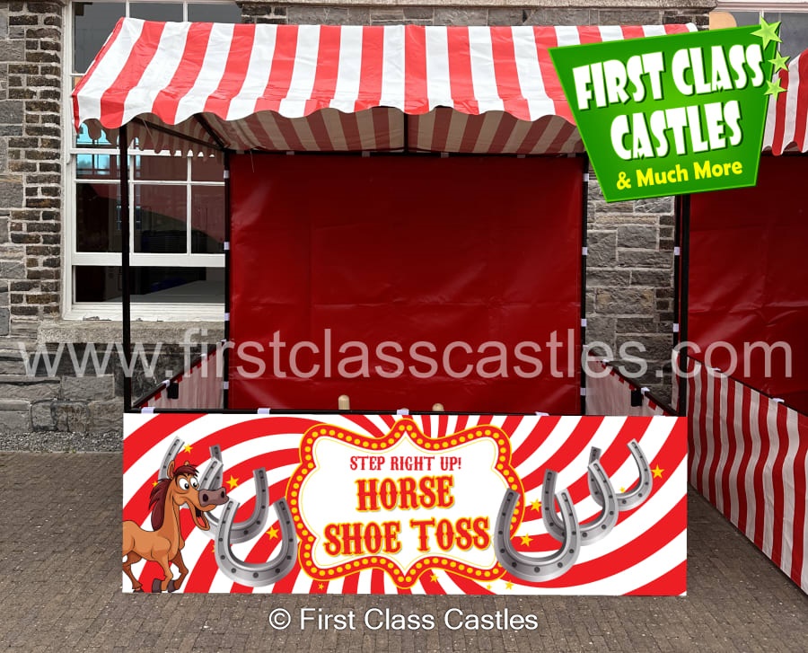First Class - Carnival Horse Shoe Toss Stall Game for Hire in Ireland