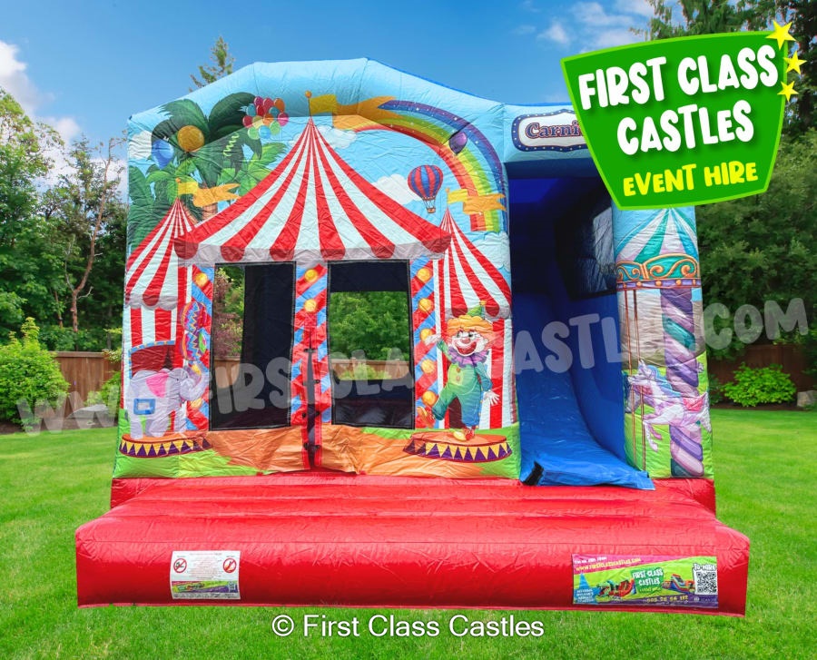 First Class Castles - Hire Bouncy Castle with Slide in Ireland
