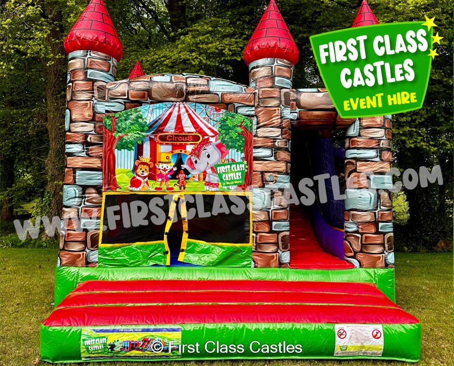 First Class Castles - Hire Bouncy Castle with Slide in Ireland