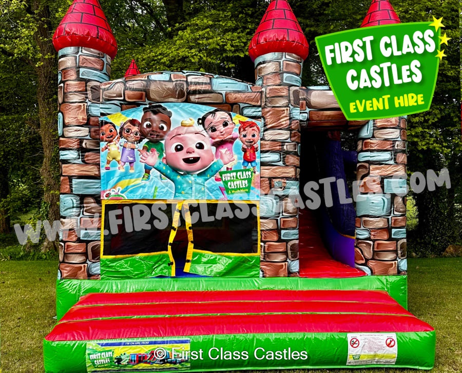 First Class Castles - Hire Bouncy Castle with Slide in Ireland
