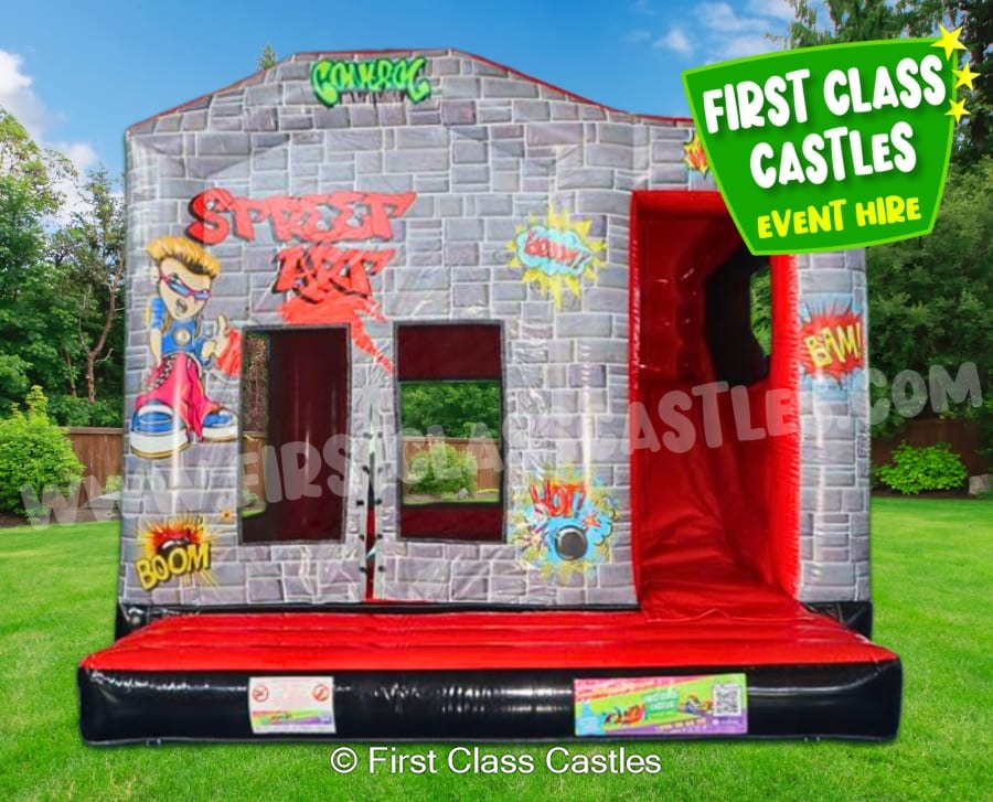 First Class Castles - Hire Bouncy Castle with Slide in Ireland