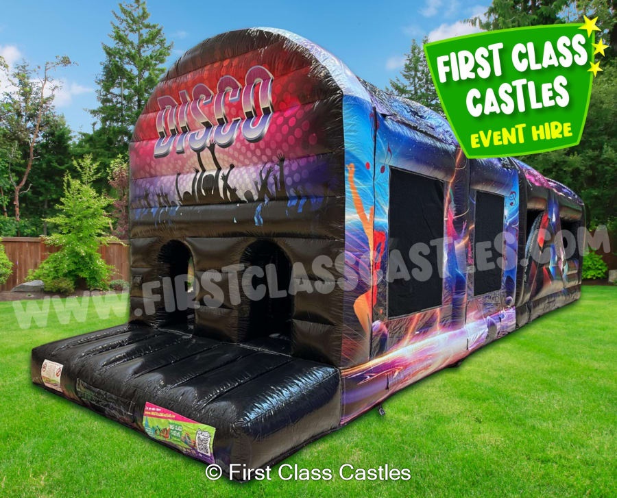First Class Castles - Obstacle Course Bouncy Castle Hire Ireland