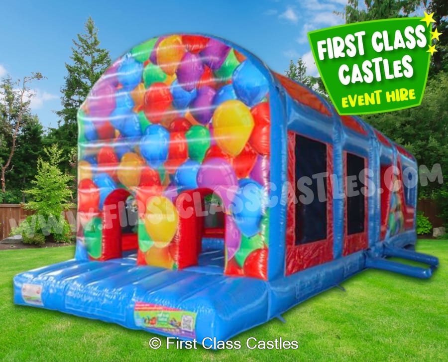 First Class Castles - Obstacle Course Bouncy Castle Hire Ireland