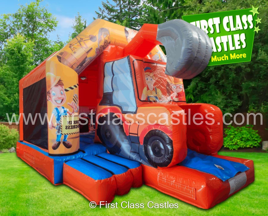 First Class Castles - Hire Bouncy Castle with Slide in Ireland