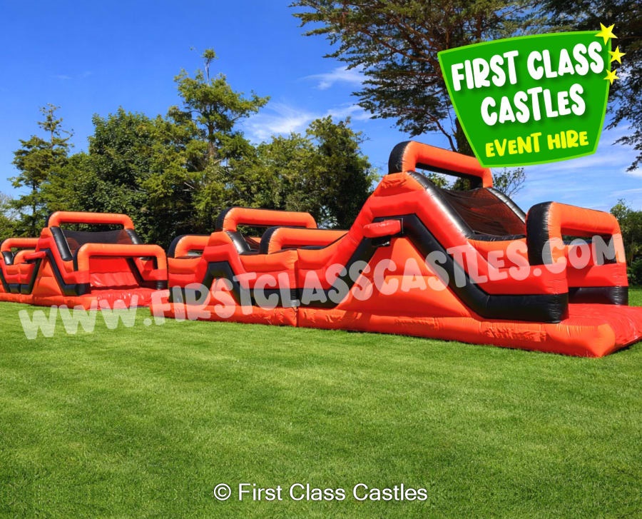First Class Castles - Obstacle Course Bouncy Castle Hire Ireland