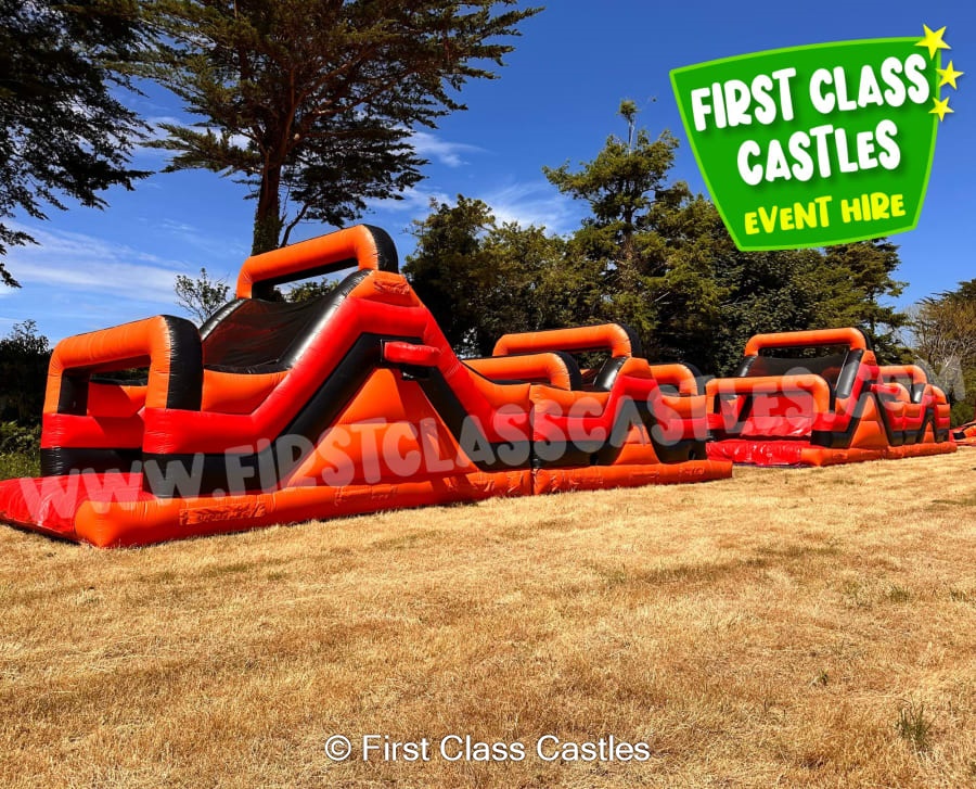 First Class Castles - Obstacle Course Bouncy Castle Hire Ireland