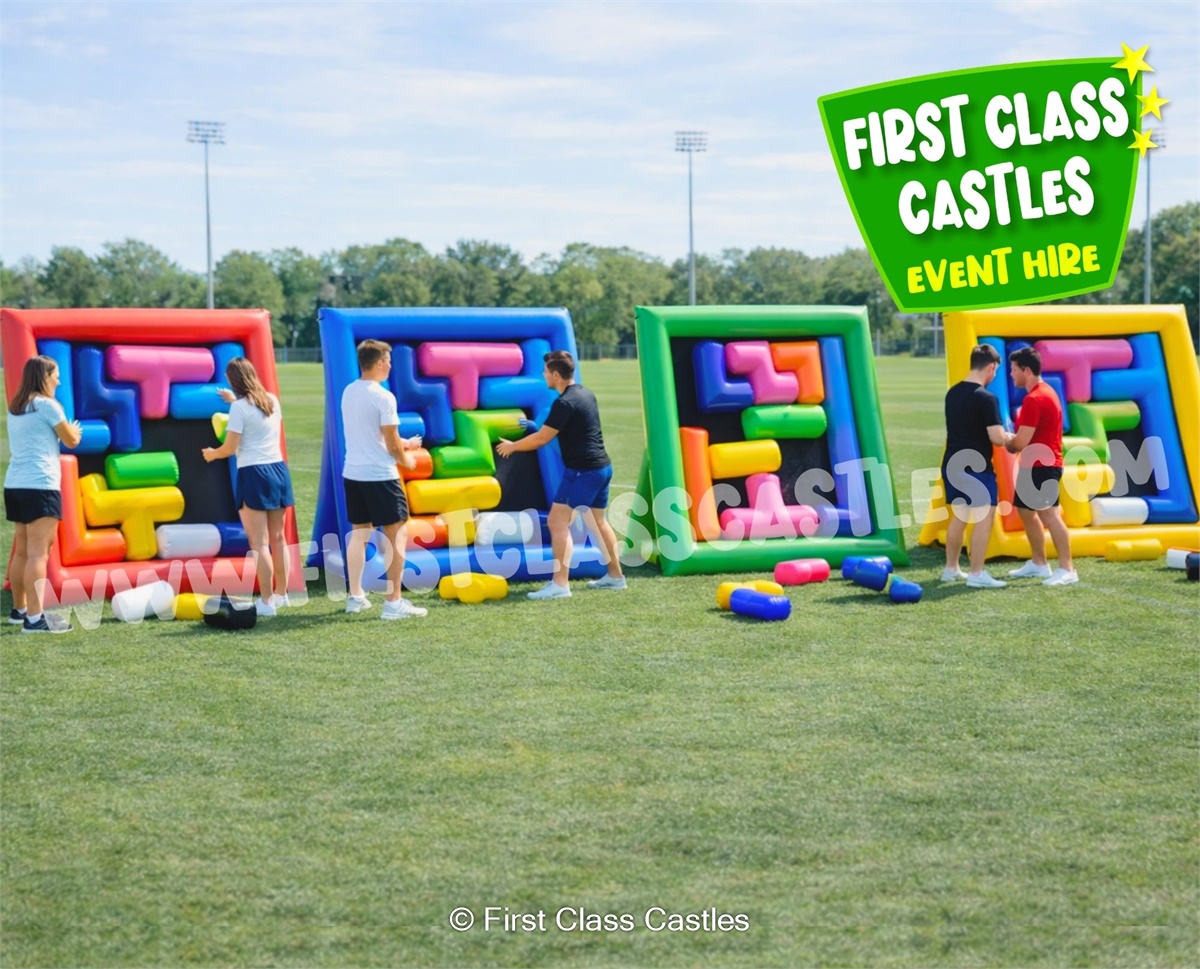 First Class Castles - Tetris Team Building Puzzle Game for Hire