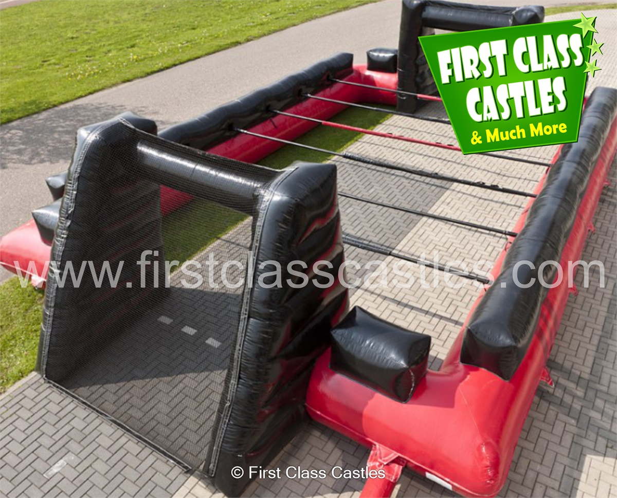 First Class Castles - Human Table Football inflatable Game Hire
