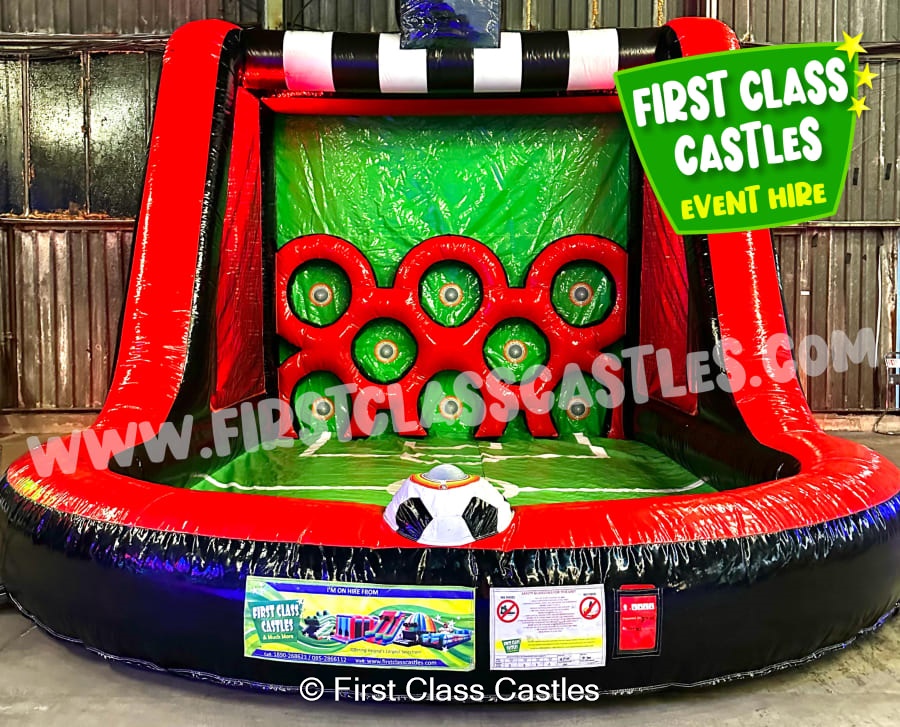 First Class Castles- Penalty Shootout Football Game for Hire Ireland.