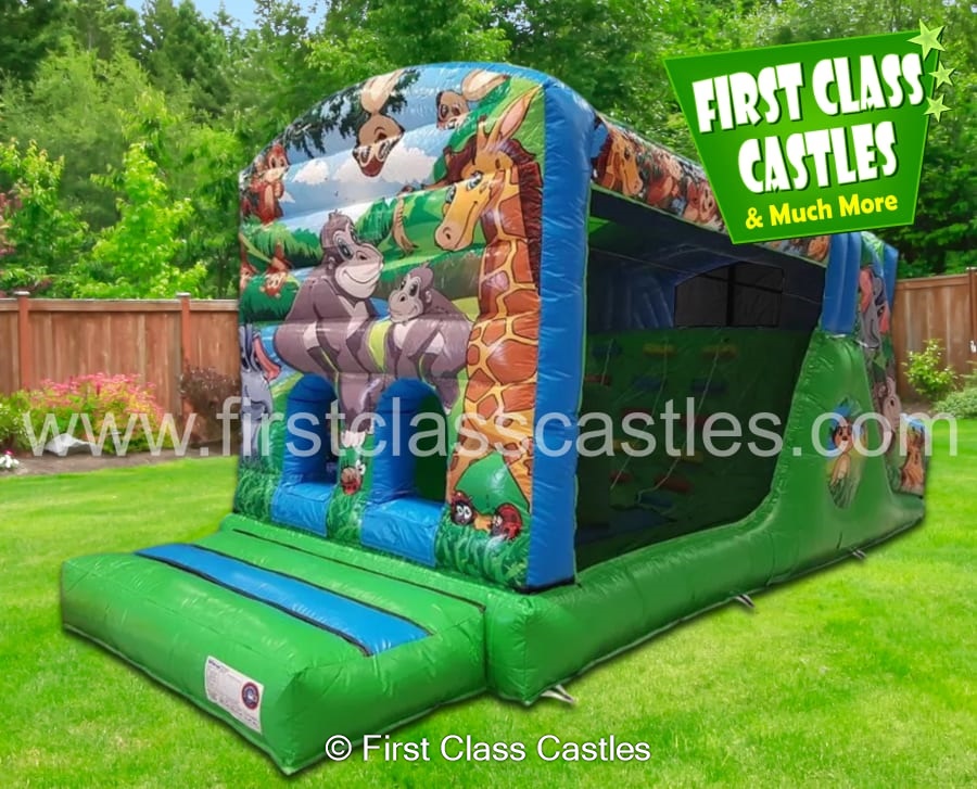 First Class Castles - Obstacle Course Bouncy Castle Hire Ireland