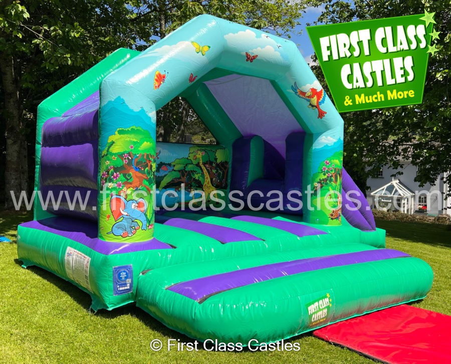 First Class Castles - Hire Bouncy Castle with Slide in Ireland