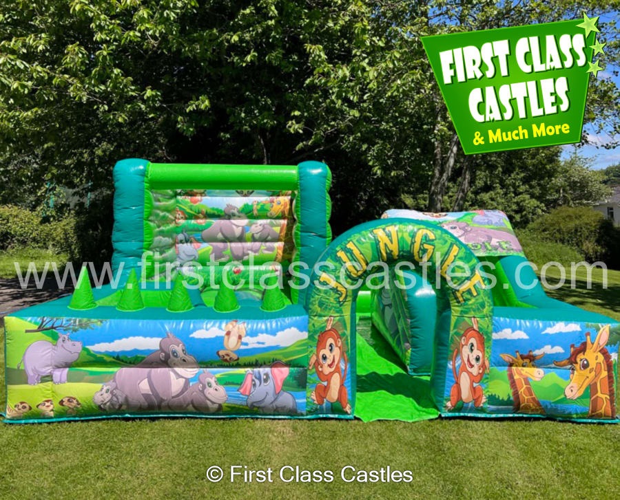 First Class Castles - Hire Bouncy Castle with Slide in Ireland