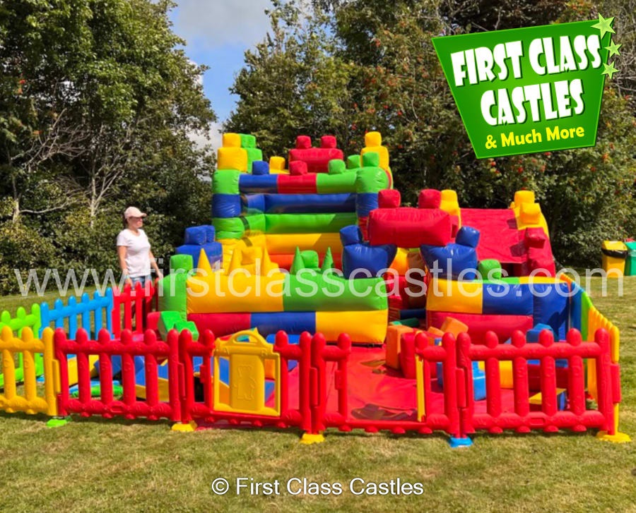 First Class Castles - Hire Bouncy Castle with Slide in Ireland
