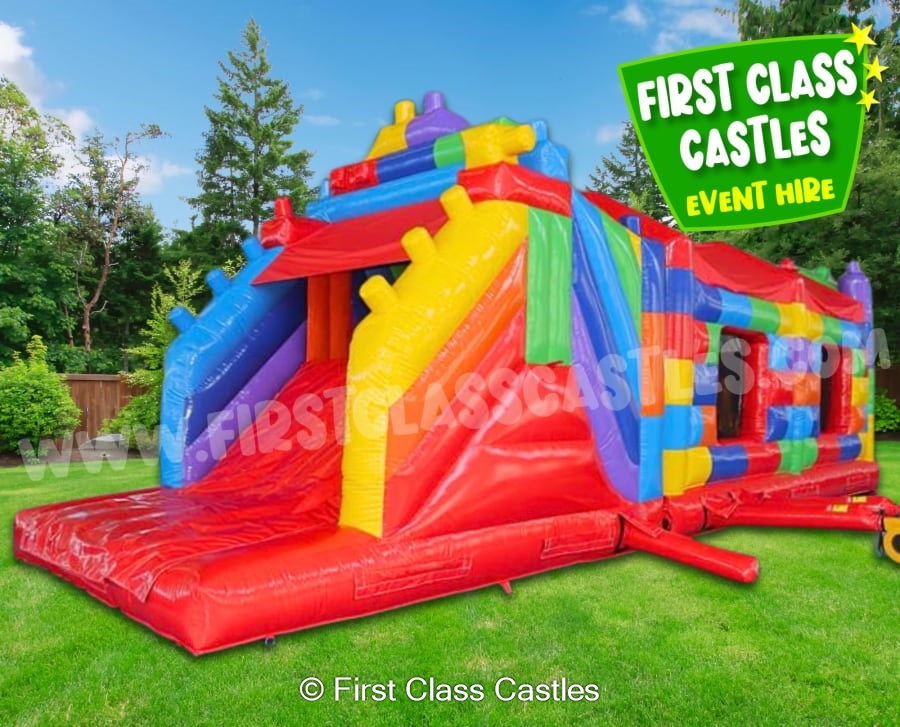 First Class Castles - Obstacle Course Bouncy Castle Hire Ireland
