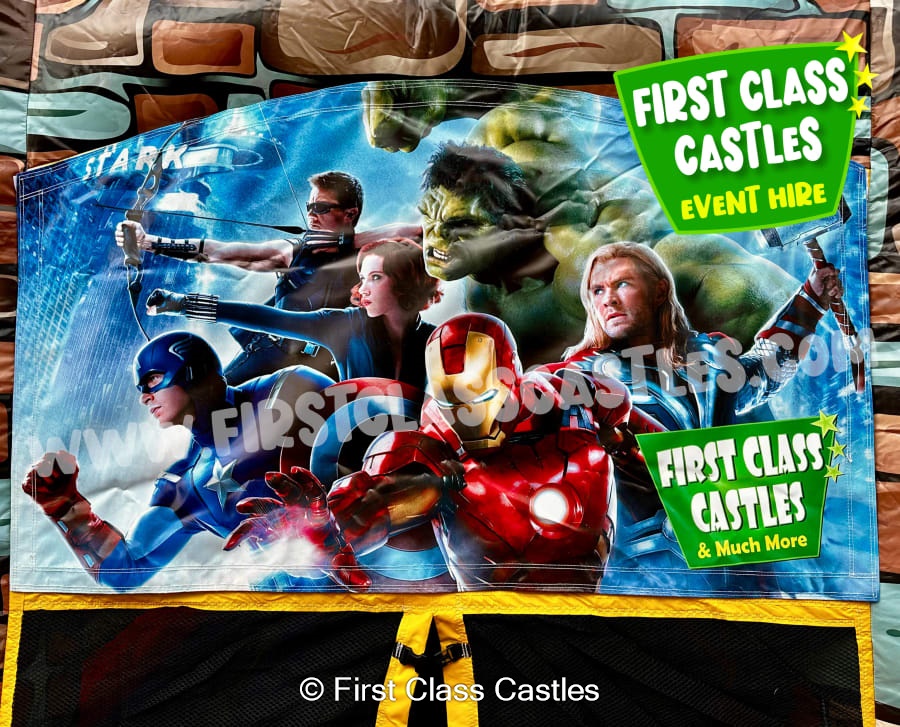 First Class Castles - Bouncy Fun 3in1 Inflatable Bouncy Castle