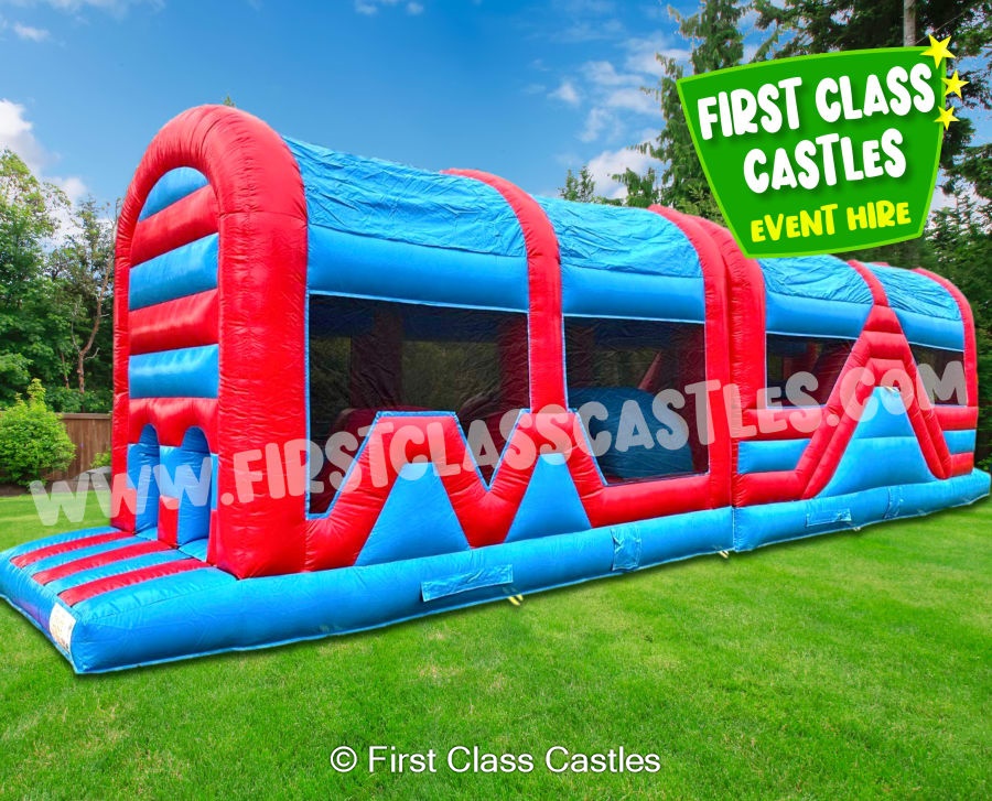 First Class Castles - Obstacle Course Bouncy Castle Hire Ireland