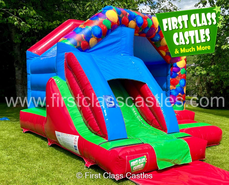 First Class Castles - Party Balloon Bouncy Castle for Hire in Ireland