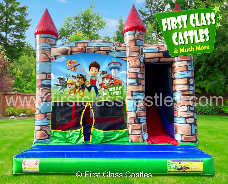 First Class Castles - Hire Bouncy Castle with Slide in Ireland