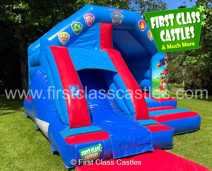 First Class Castles - Hire Bouncy Castle with Slide in Ireland