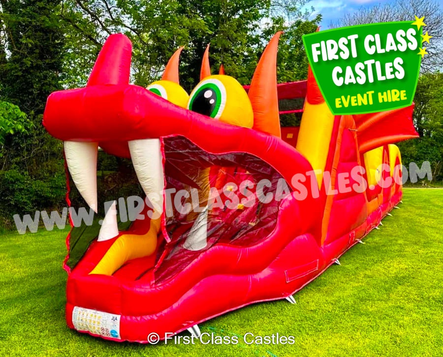 First Class Castles - Obstacle Course Bouncy Castle Hire Ireland