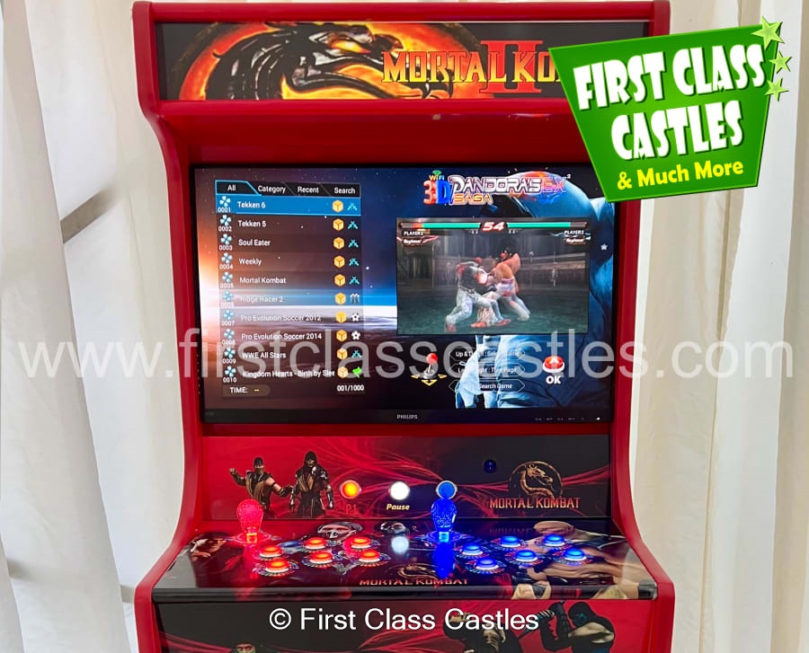 First Class Castles - Retro Arcade Game Machines for Hire in Ireland