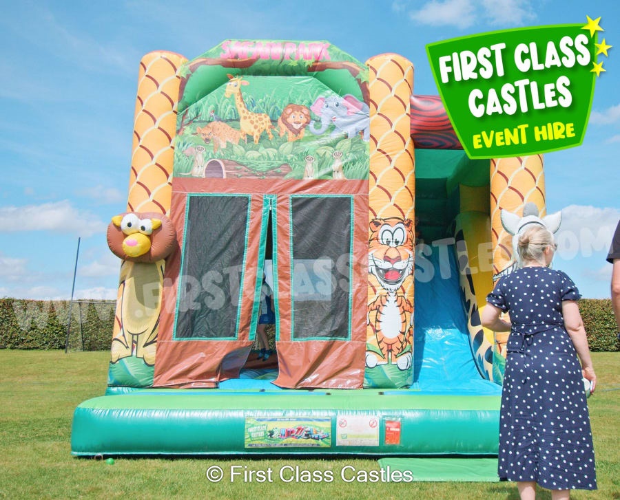 First Class Castles - Hire Bouncy Castle with Slide in Ireland