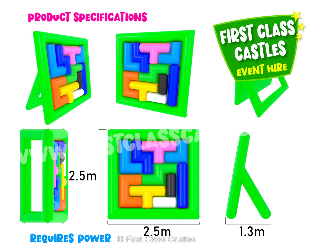 First Class Castles - Tetris Team Building Puzzle Game for Hire