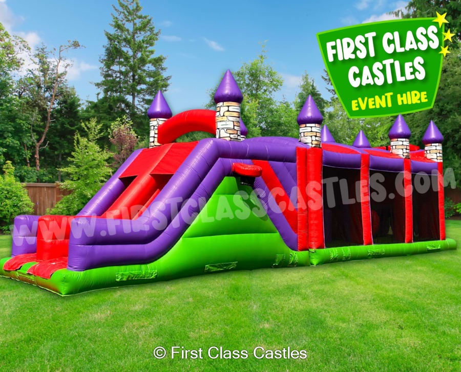 First Class Castles - Obstacle Course Bouncy Castle Hire Ireland