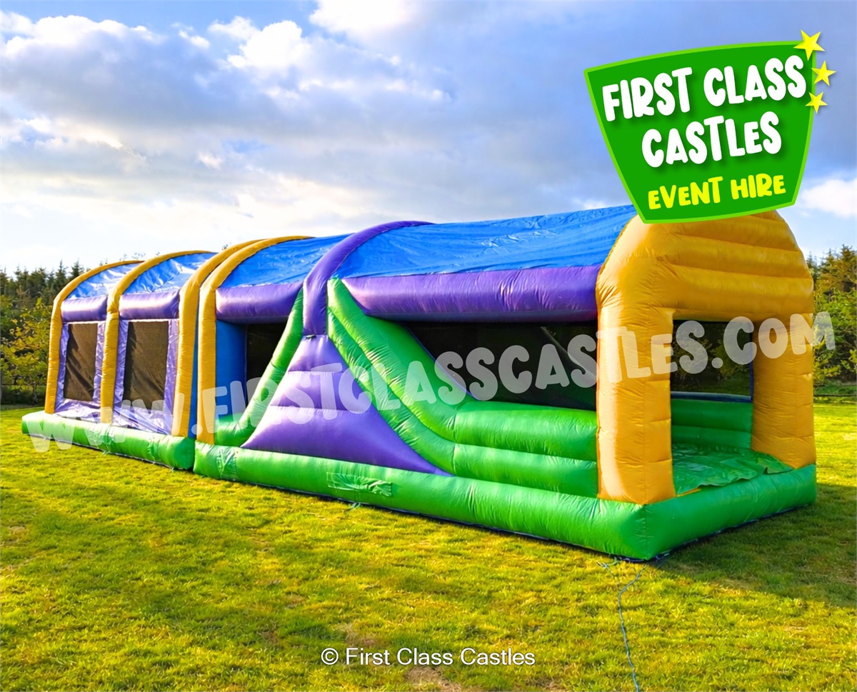 EventBase - Thriller Obstacle Course Bouncy Castle for Hire
