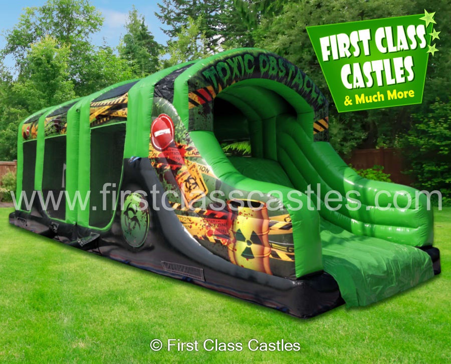First Class Castles - Obstacle Course Bouncy Castle Hire Ireland
