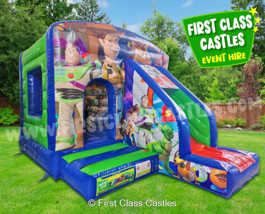 First Class Castles - Hire Bouncy Castle with Slide in Ireland