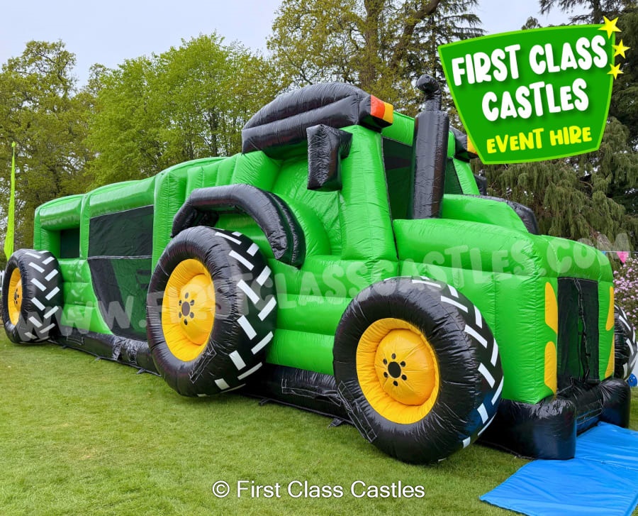 First Class Castles - Tractor & Trailer Obstacle Course for hire
