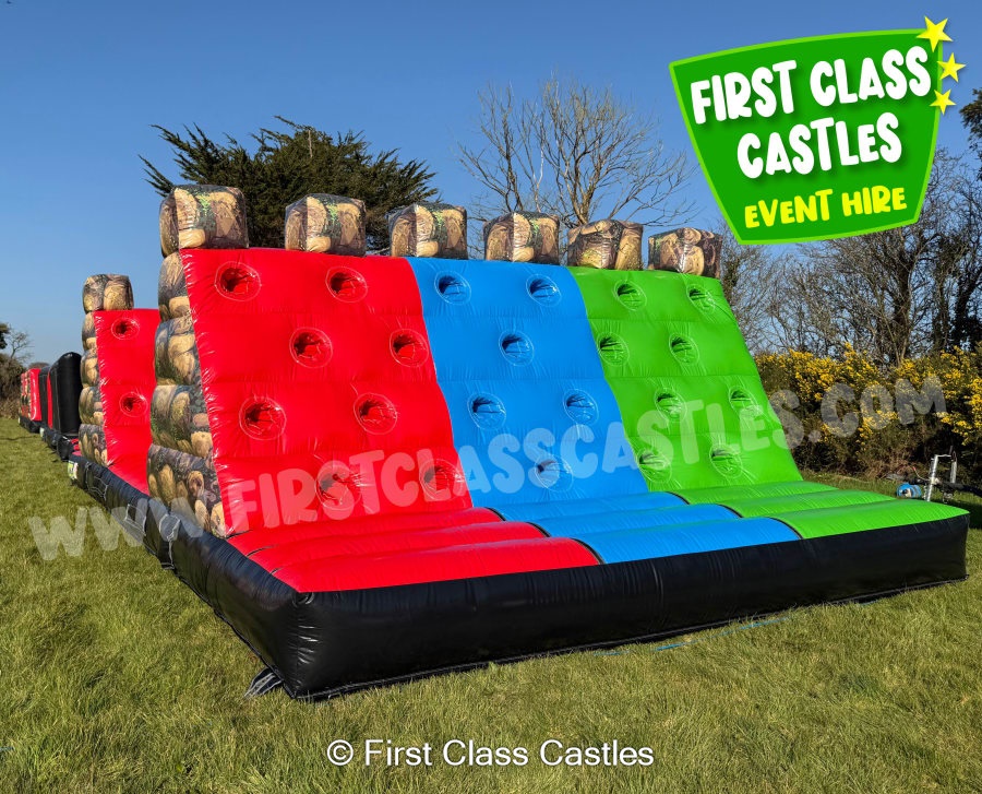 First Class Castles - Obstacle Course Bouncy Castle Hire Ireland