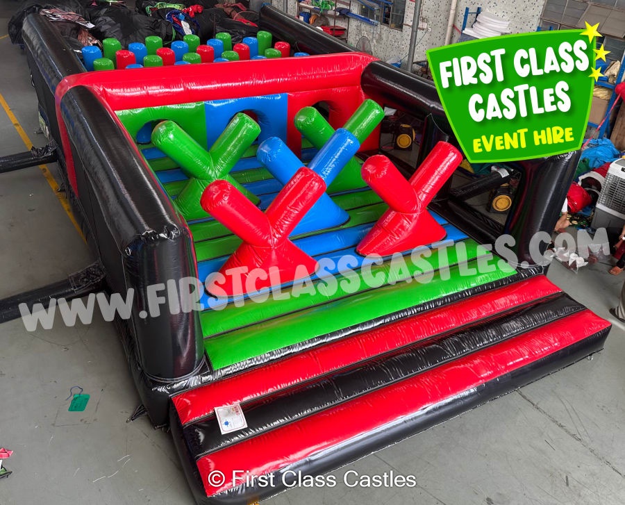 First Class Castles - Ultimate Wipeout Obstacle Course Team Building