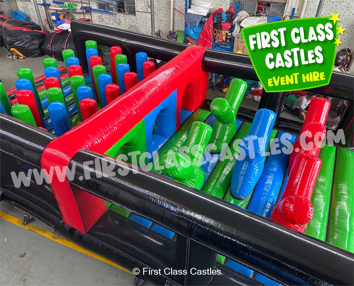 First Class Castles - Ultimate Wipeout Obstacle Course Team Building