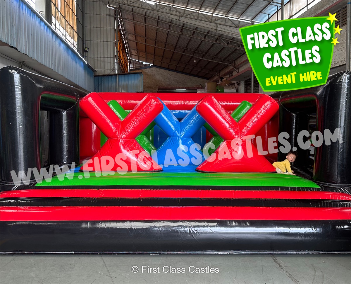 First Class Castles - Ultimate Wipeout Obstacle Course Team Building