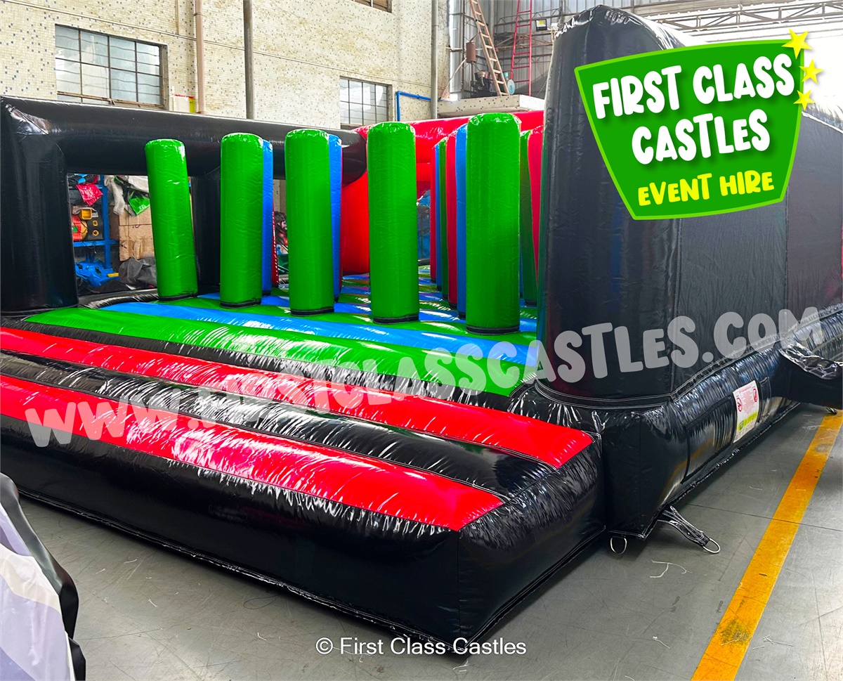 First Class Castles - Ultimate Wipeout Obstacle Course Team Building