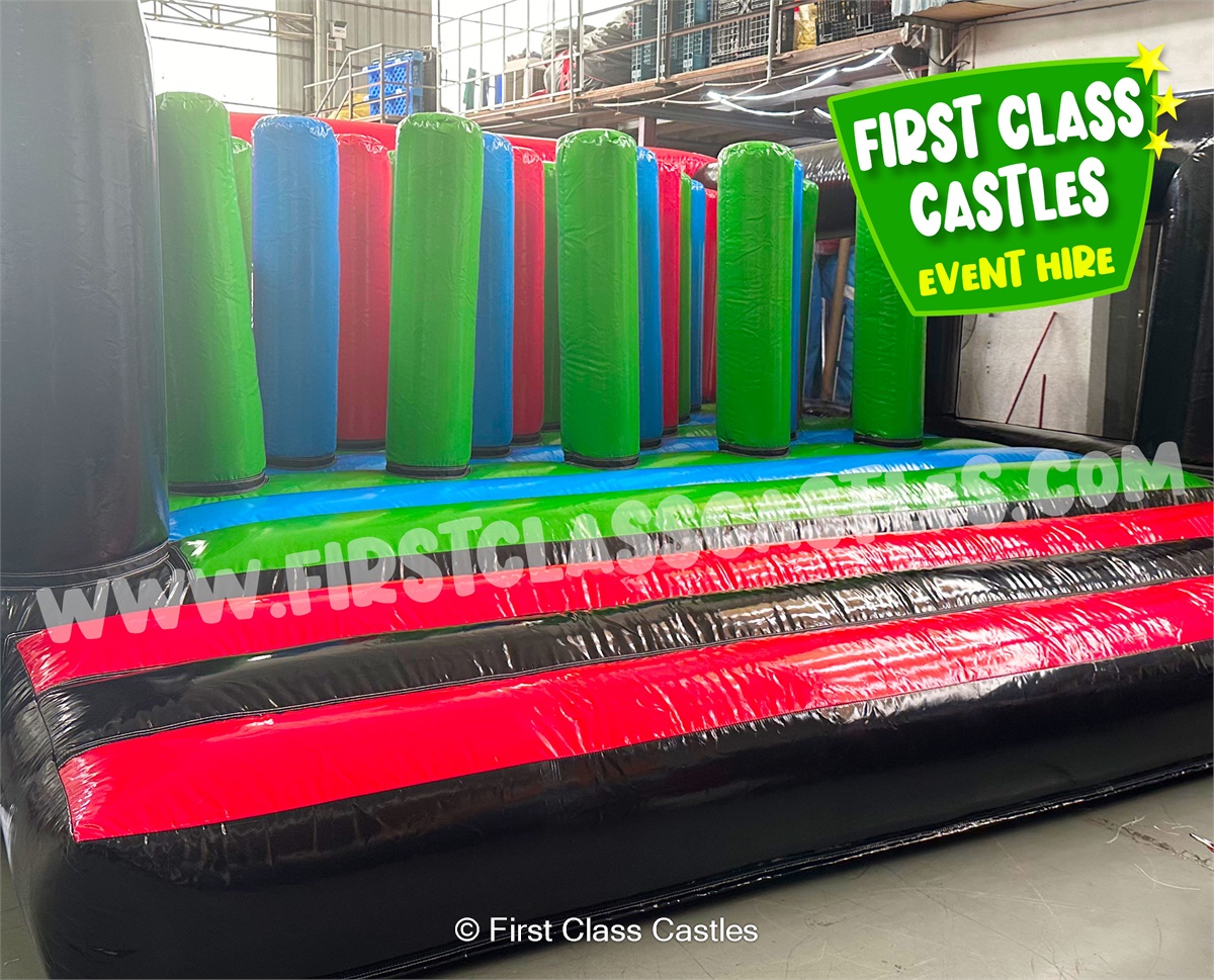 First Class Castles - Ultimate Wipeout Obstacle Course Team Building