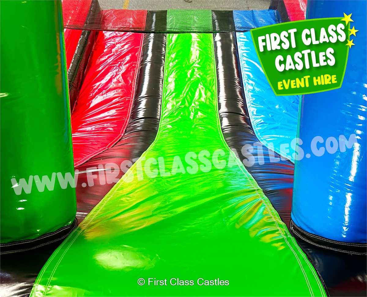 First Class Castles - Ultimate Wipeout Obstacle Course Team Building