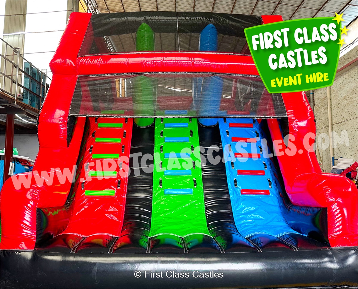 First Class Castles - Ultimate Wipeout Obstacle Course Team Building