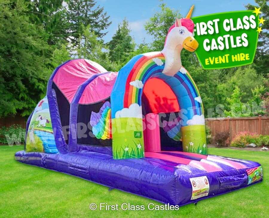 First Class Castles - Obstacle Course Bouncy Castle Hire Ireland